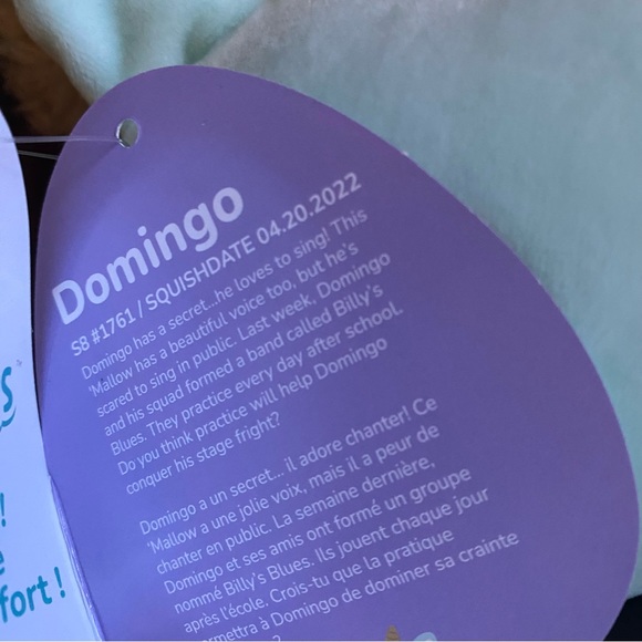 Squishmallows | Toys | Nwt 8 Domingo Easter Squishmallow | Poshmark